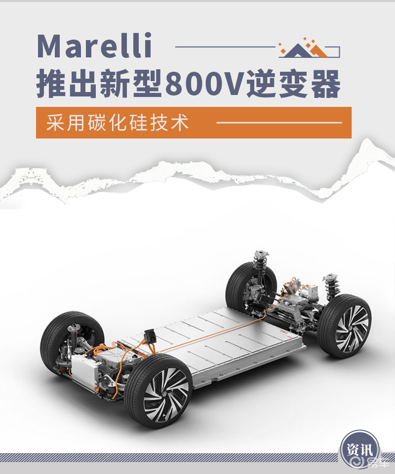 采用碳化硅技术 Marelli推出新型800V逆变器_易车