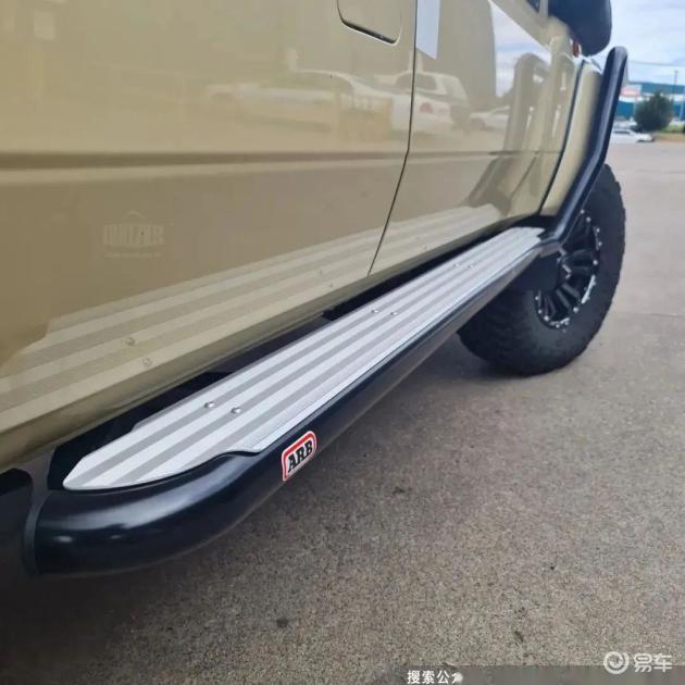 沙漠色丰田LC78改装案例_易车