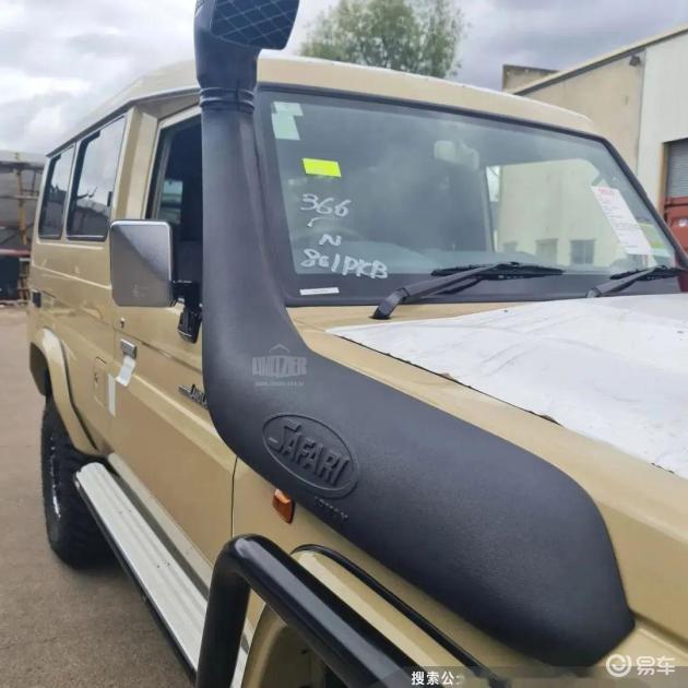 沙漠色丰田LC78改装案例_易车