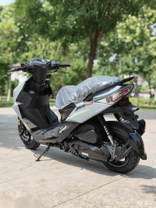 稀有的150小钢炮级别的平踏板三阳jet sl150静态评测_易车