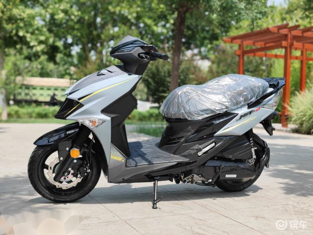 稀有的150小钢炮级别的平踏板三阳jet sl150静态评测_易车