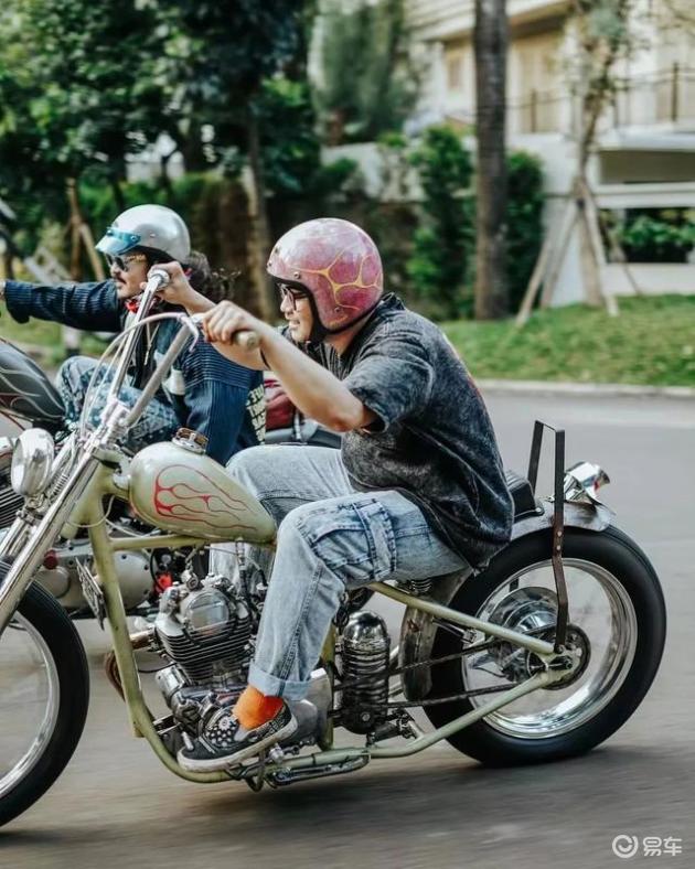 Chopper | 真正的视觉系复古机车风格_易车