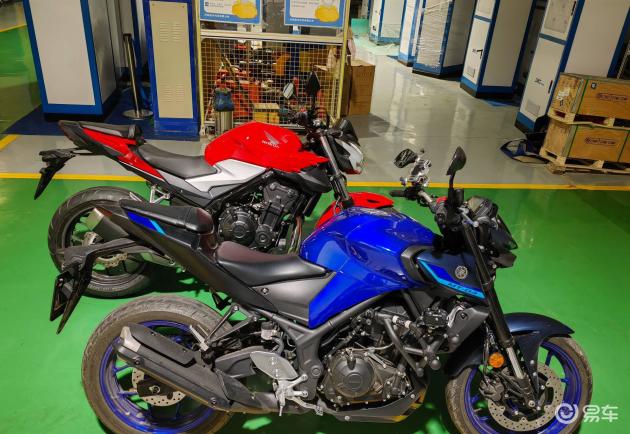 “雅马哈MT03”对比“本田CB400F”，两者该怎么选_易车