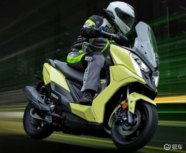 国内同级唯一正水冷平踏板——光阳RKS150 TCS版上市_易车