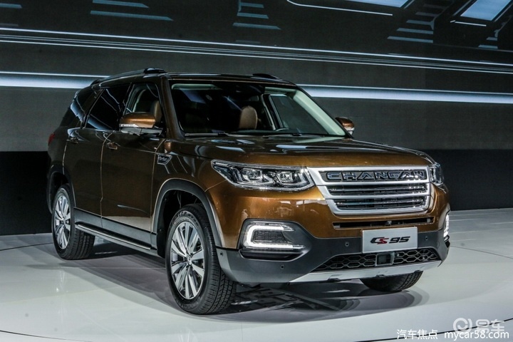 新款长安CS95申报图曝光，造型硬朗，双边四出排气+四驱_易车