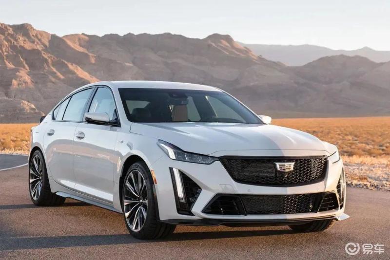 1.5T引擎CT5刚曝光，凯迪拉克CT5-V黑翼就亮相_易车