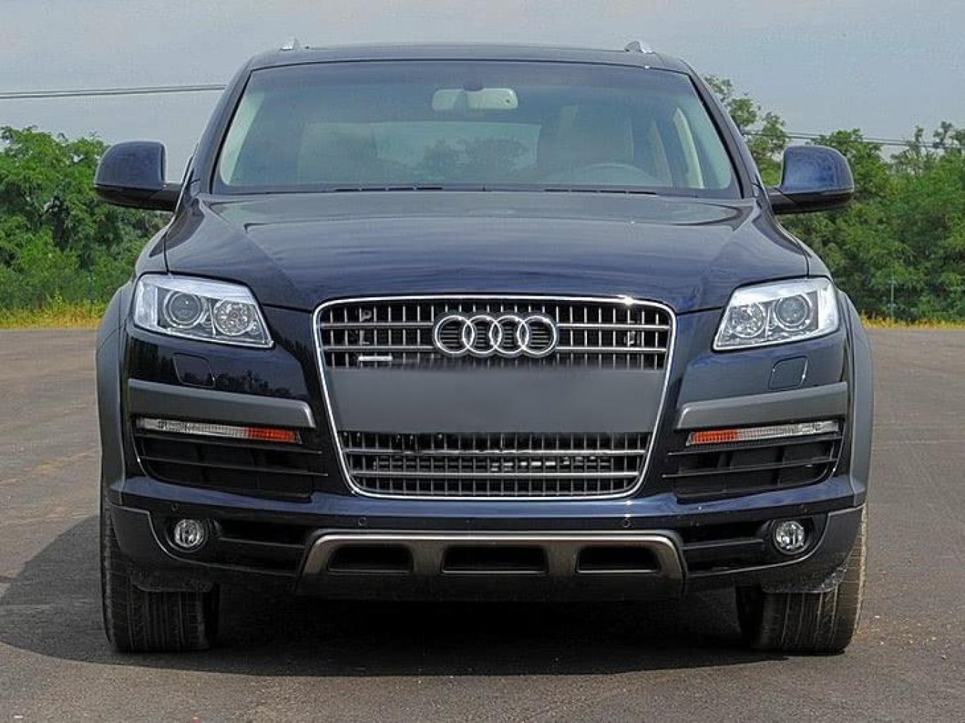 【奥迪Q74.2 FSI quattro 豪华型正前水平图片-汽车图片大全】-易车