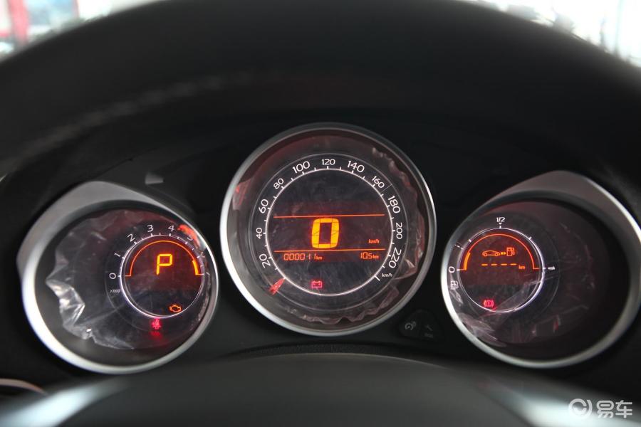 【雪铁龙C4L2013款1.6L 手动 劲享版仪表盘背光显示汽车图片-汽车图片大全】-易车