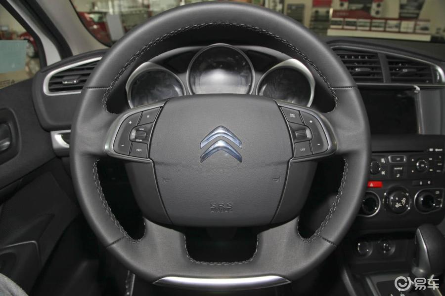 【雪铁龙C4L2013款1.6THP 自动 劲智版方向盘汽车图片-汽车图片大全】-易车
