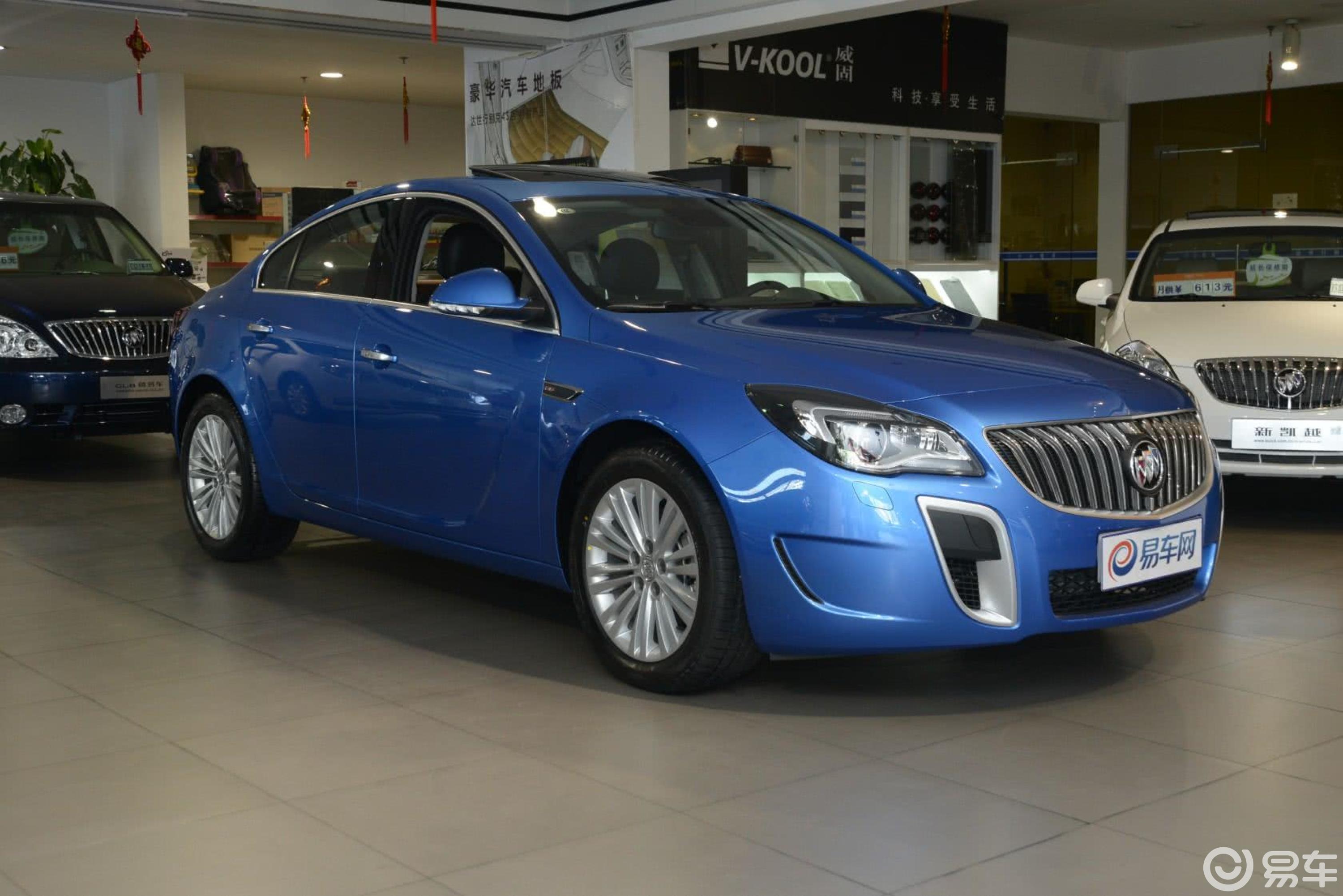 【君威GS 2.0T 自动 燃情运动版侧前45度车头向右水平图片-汽车图片大全】-易车