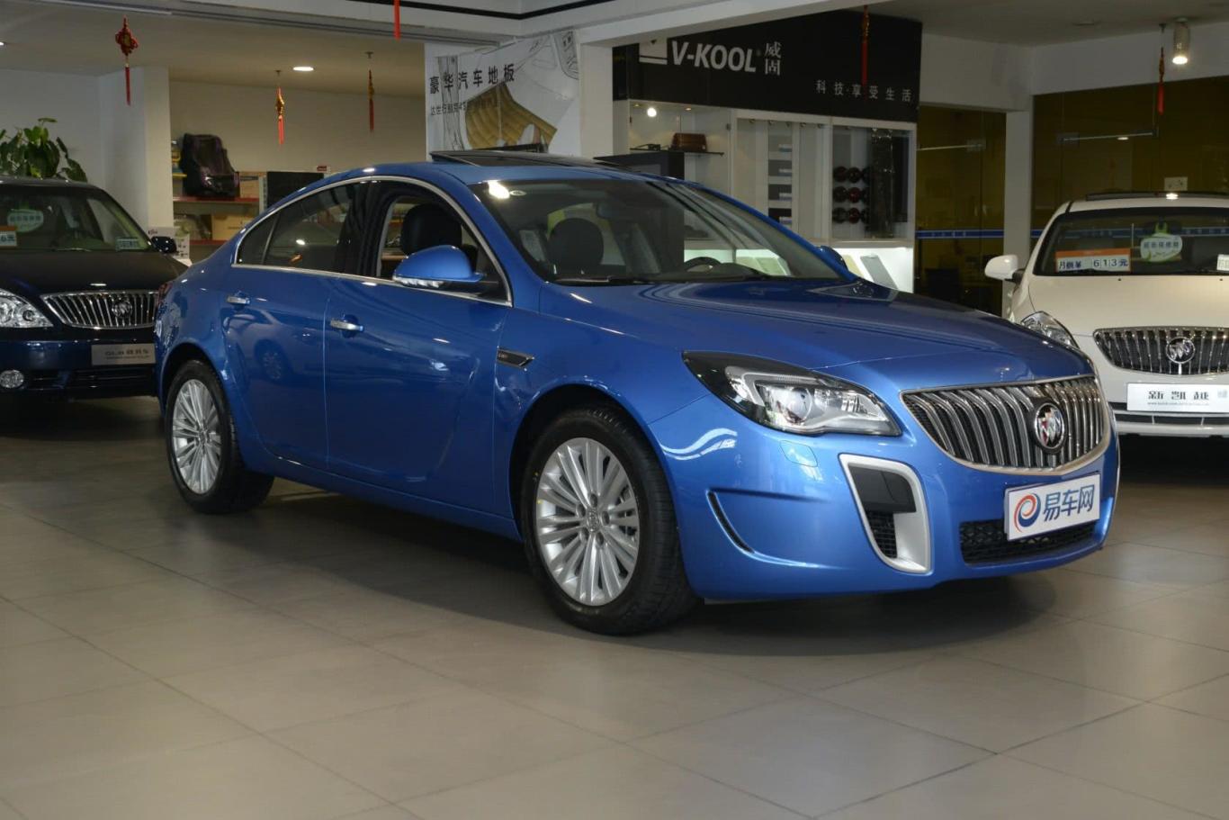 【君威GS 2.0T 自动 燃情运动版侧前45度车头向右水平图片-汽车图片大全】-易车