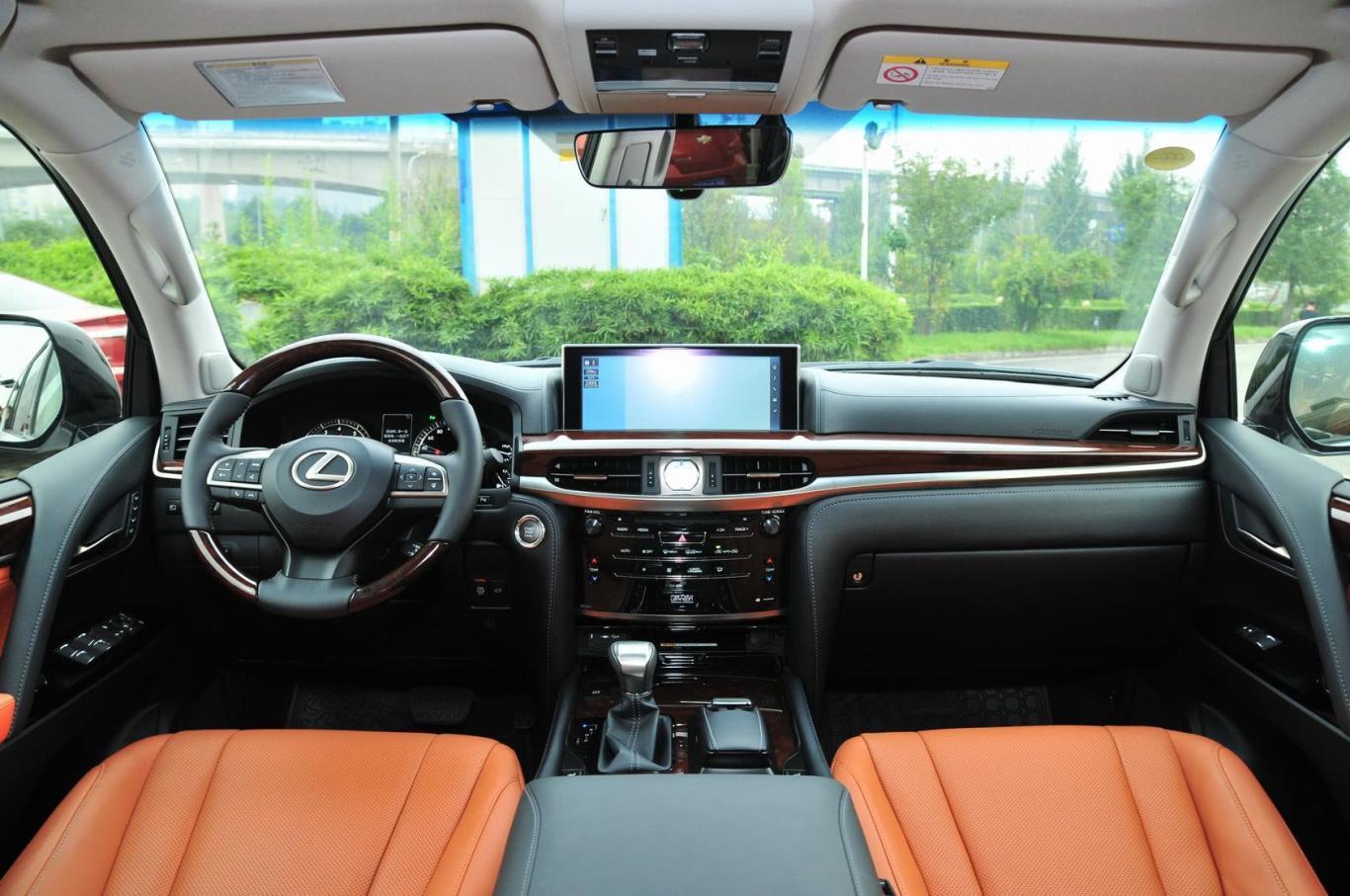 【雷克萨斯LXLX 570 动感豪华版内饰全景正拍图片-汽车图片大全】-易车