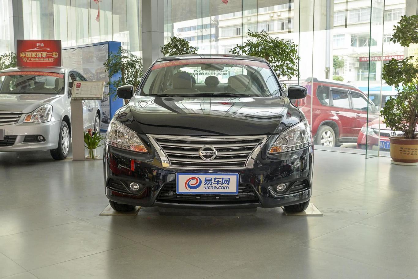 【轩逸1.6L CVT XV 尊享版正前水平图片-汽车图片大全】-易车