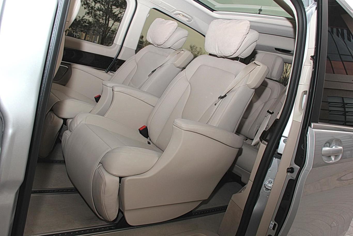 【奔驰V级V260 尊贵版空间图片-汽车图片大全】-易车