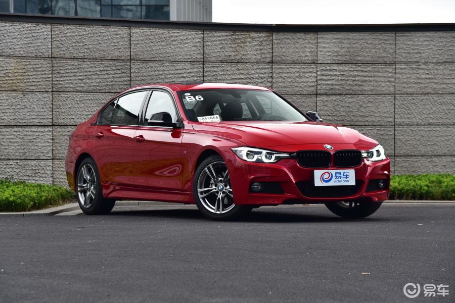 【宝马3系2018款320Li M运动曜夜版侧前45度车头向右水平汽车图片-汽车图片大全】-易车