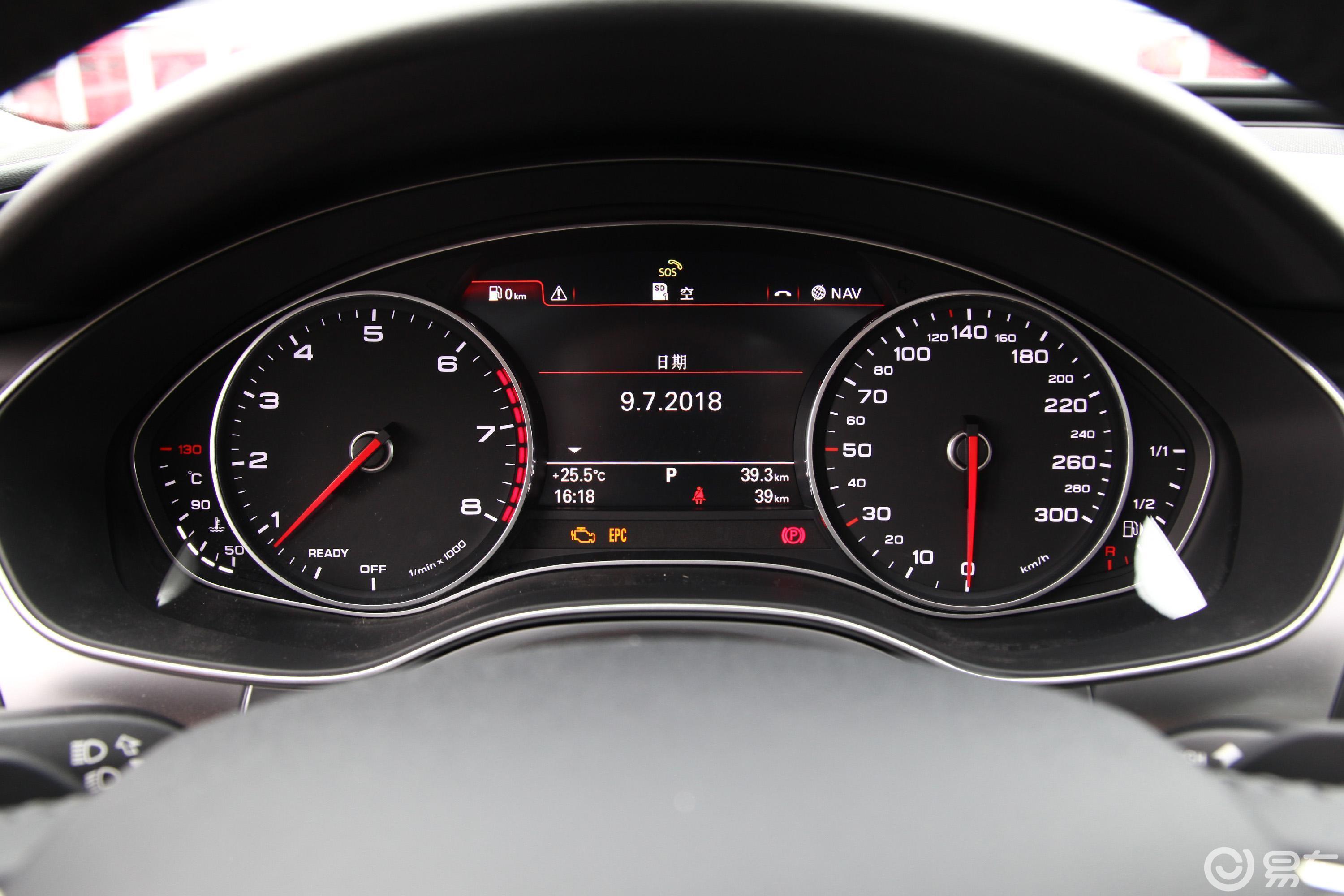 【奥迪A6L30周年纪念版 30 FSI 风尚版仪表盘图片-汽车图片大全】-易车