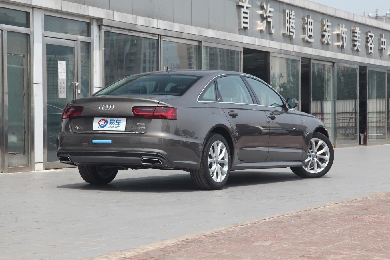 【奥迪A6L30周年纪念版 35 TFSI 时尚版侧后45度车头向右水平图片-汽车图片大全】-易车