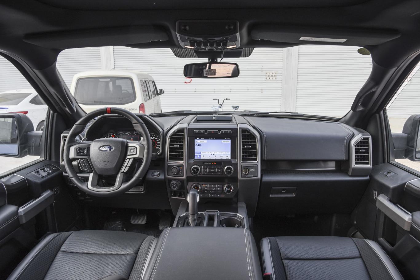 【福特F-1503.5T 猛禽性能劲化版内饰全景正拍图片-汽车图片大全】-易车