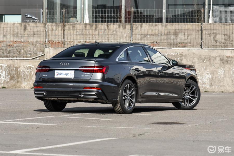 【奥迪A6L2020款40 TFSI 豪华动感版侧后45度车头向右水平汽车图片-汽车图片大全】-易车
