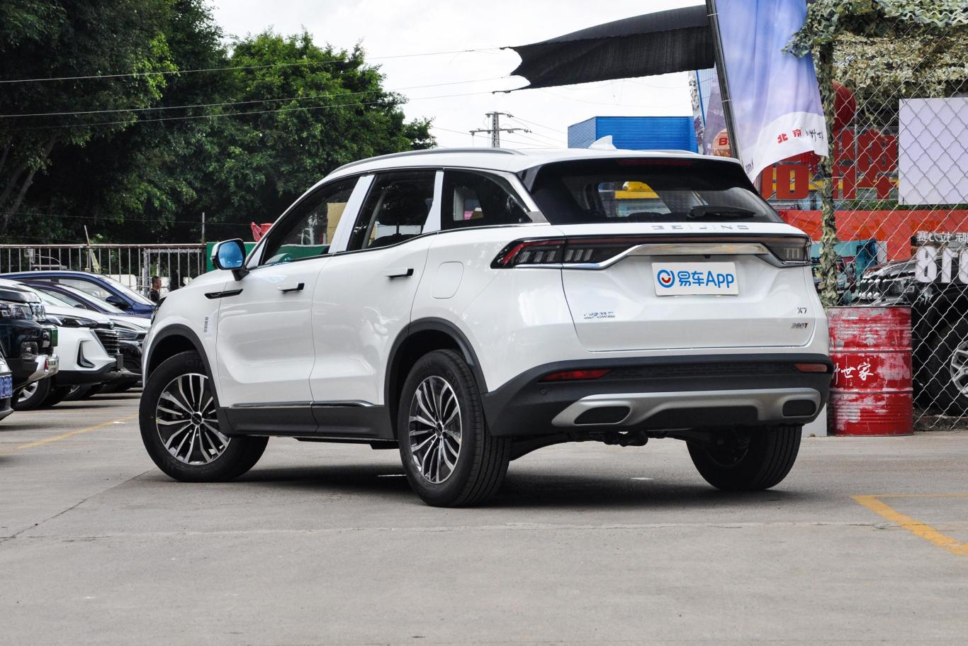 【北京X71.5TD 双离合 致尚版侧后45度车头向左水平图片-汽车图片大全】-易车