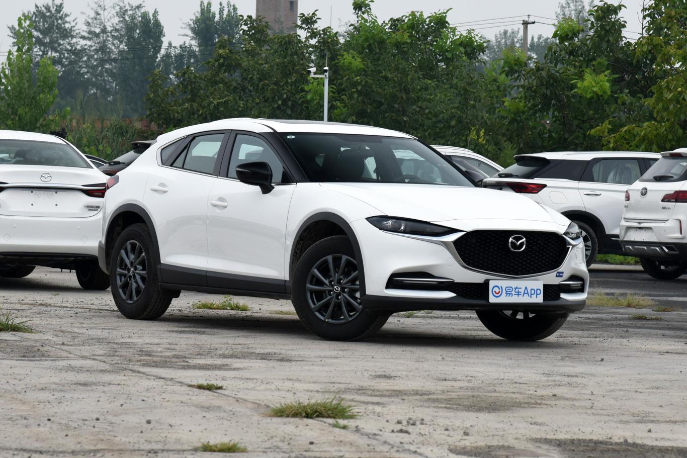 【马自达CX-42.0L 手自一体 两驱 蓝天活力版侧前45度车头向右水平图片-汽车图片大全】-易车