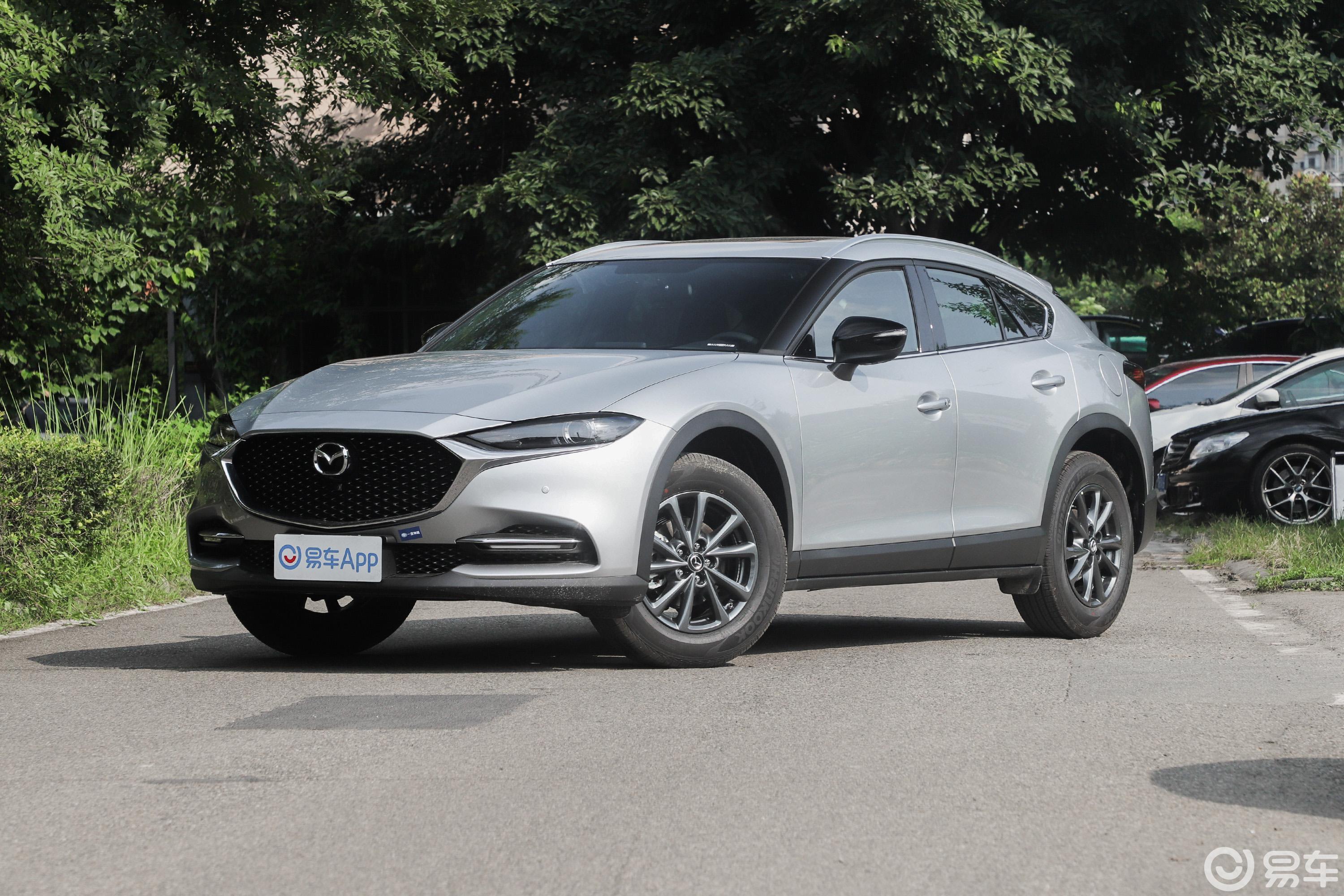 【马自达CX-42.0L 手自一体 两驱 蓝天品位版侧前45度车头向左水平图片-汽车图片大全】-易车