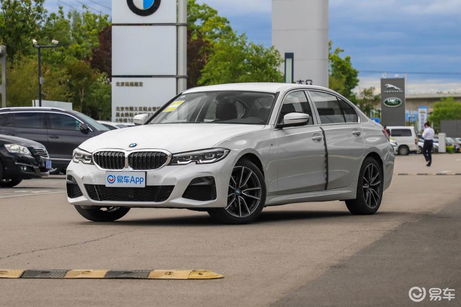 【宝马3系2021款320Li M运动套装侧前45度车头向左水平汽车图片-汽车图片大全】-易车