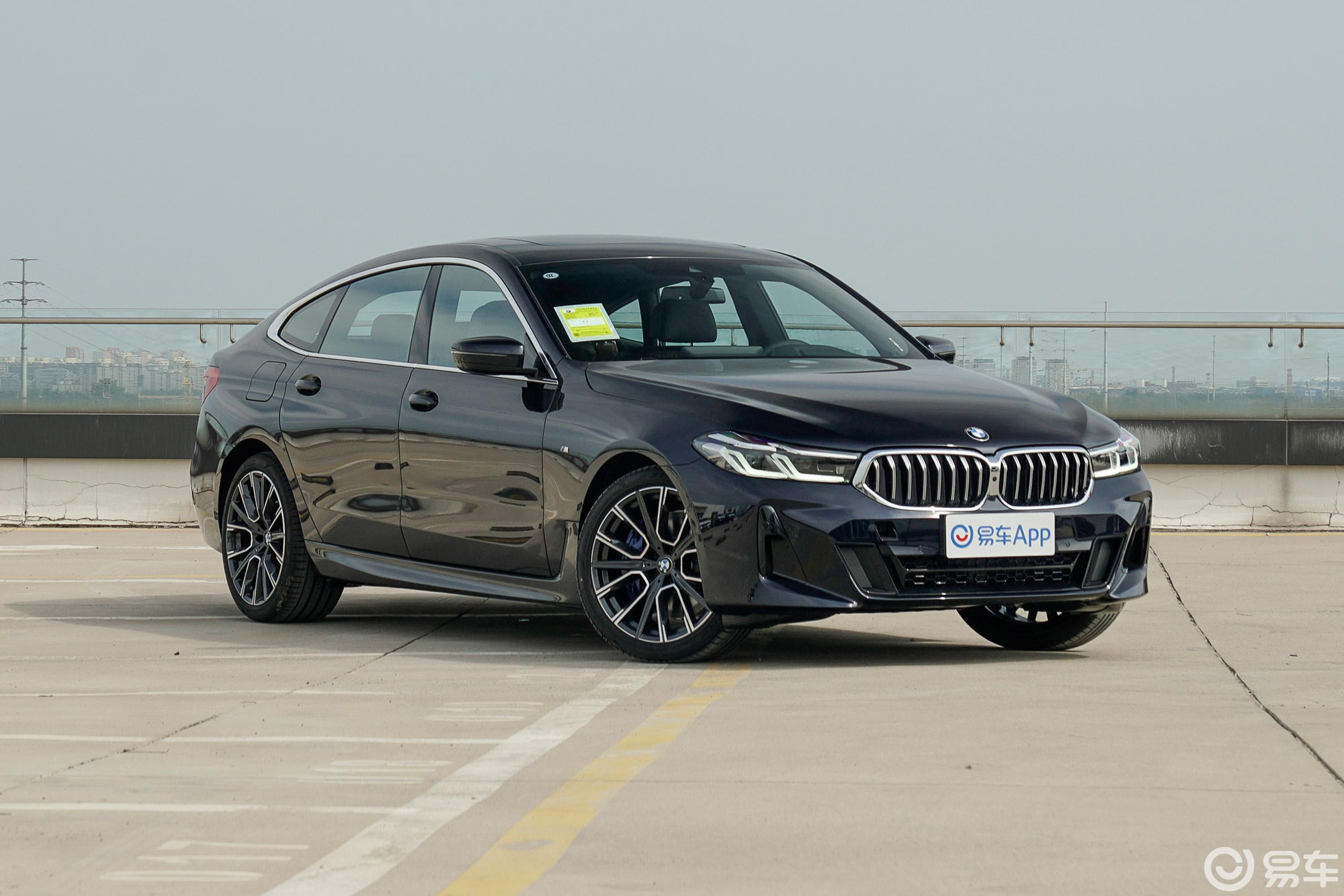 【宝马6系GT630i M运动大旅行家版侧前45度车头向右水平图片-汽车图片大全】-易车