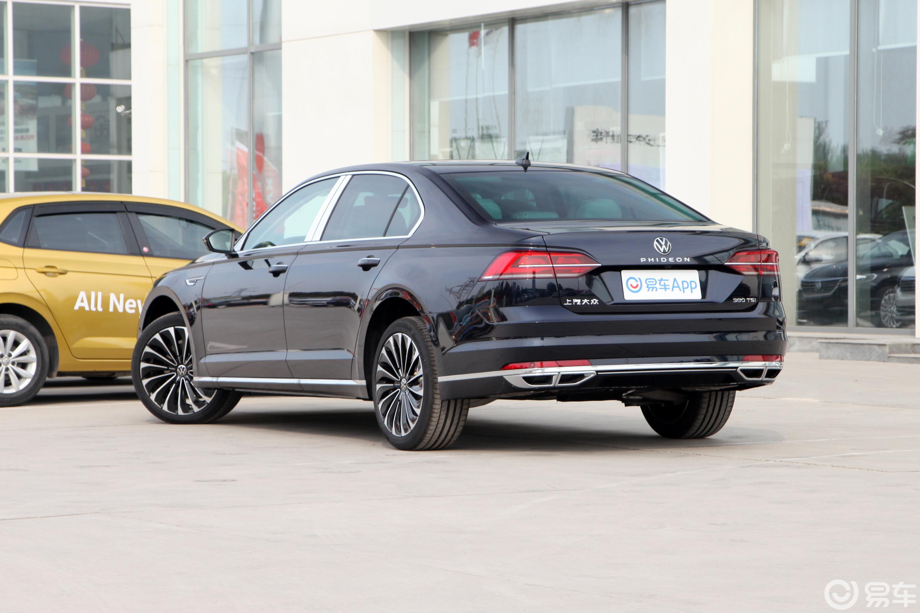 【辉昂380TSI 尊贵版侧后45度车头向左水平图片-汽车图片大全】-易车