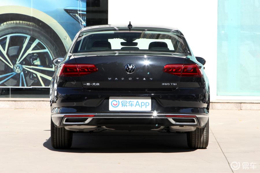 【迈腾2021款380TSI 双离合 豪华型正后水平汽车图片-汽车图片大全】-易车