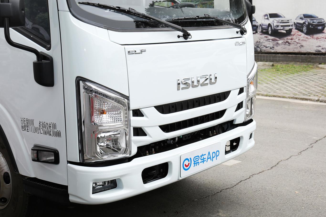 【翼放ECEC5 栏板 2.8T 双排气刹 标准版 国VI前格栅侧俯拍图片-汽车图片大全】-易车