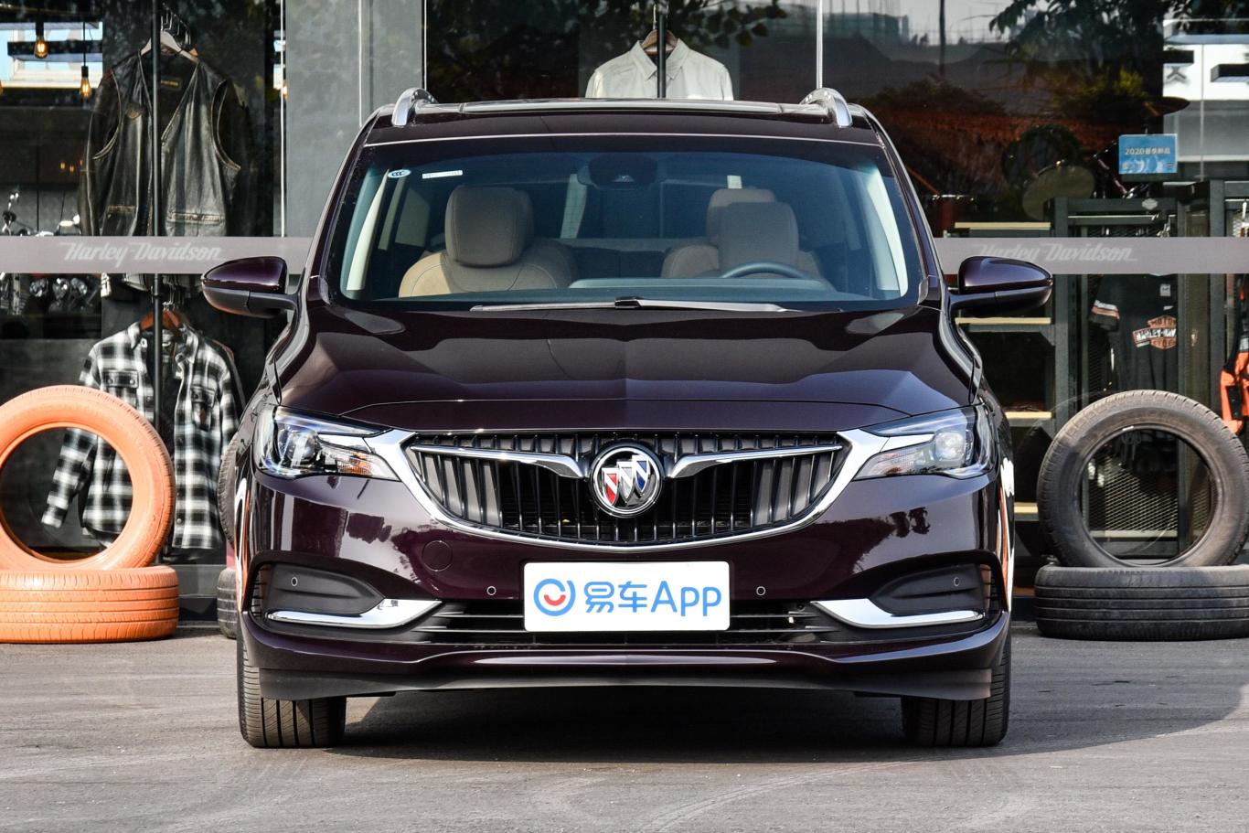 【别克GL6轻混 323T 互联尊贵型正前水平图片-汽车图片大全】-易车