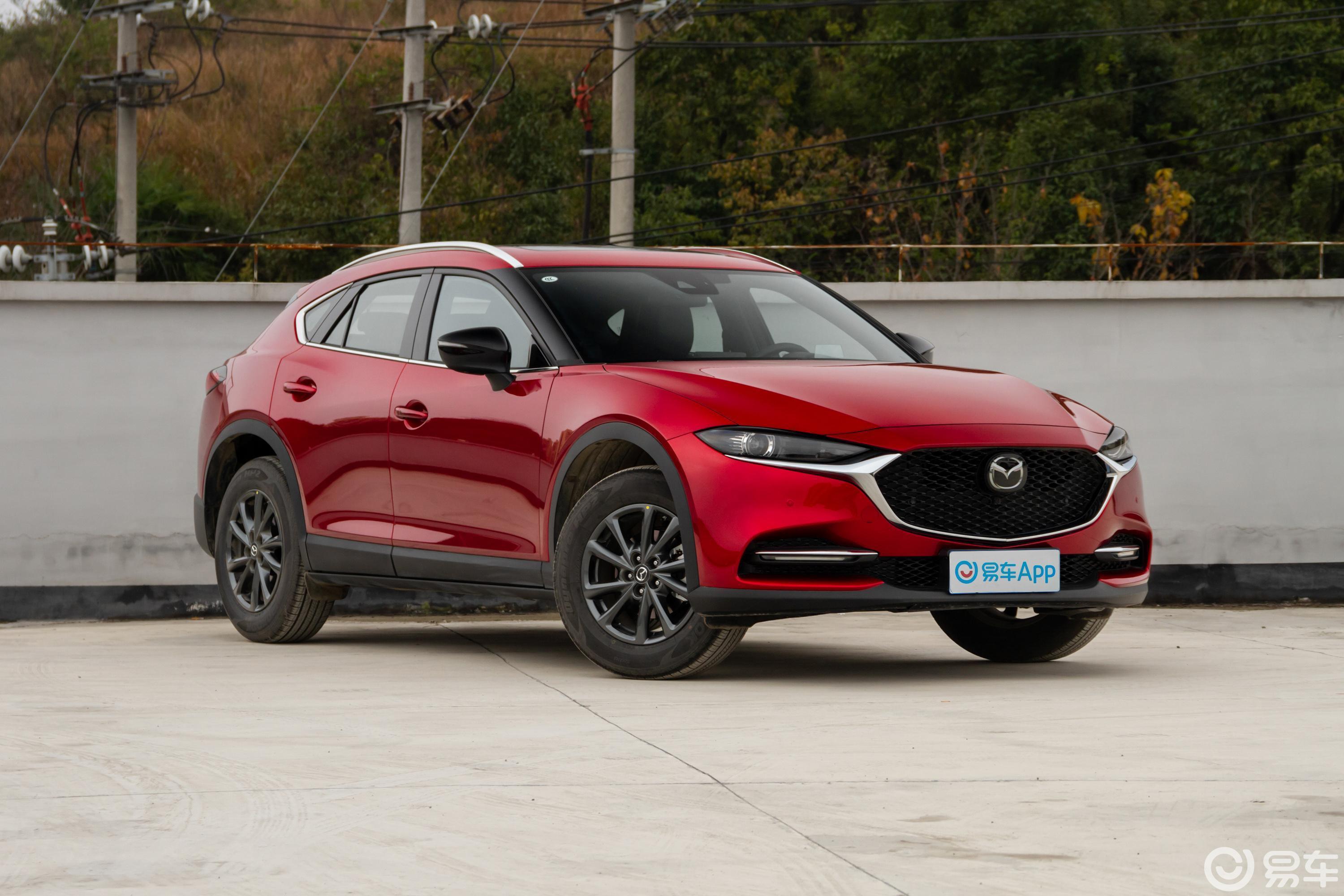 【马自达CX-42.0L 手自一体 两驱 蓝天领先版侧前45度车头向右水平图片-汽车图片大全】-易车