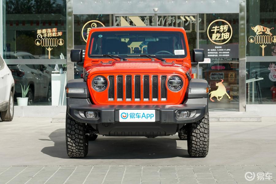 【牧马人2021款2.0T Rubicon两门版正前水平汽车图片-汽车图片大全】-易车