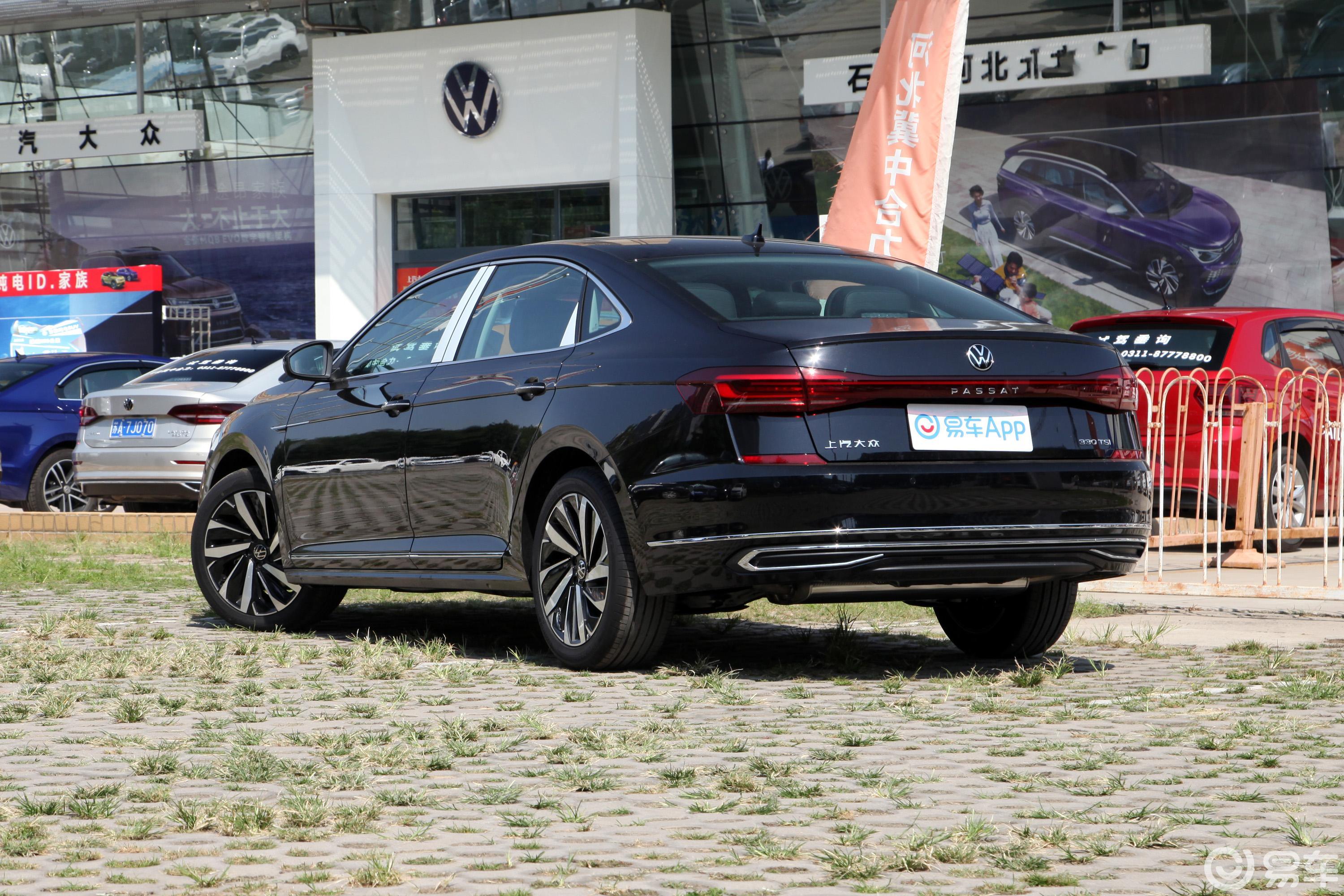 【帕萨特330TSI 星空豪华版侧后45度车头向左水平图片-汽车图片大全】-易车