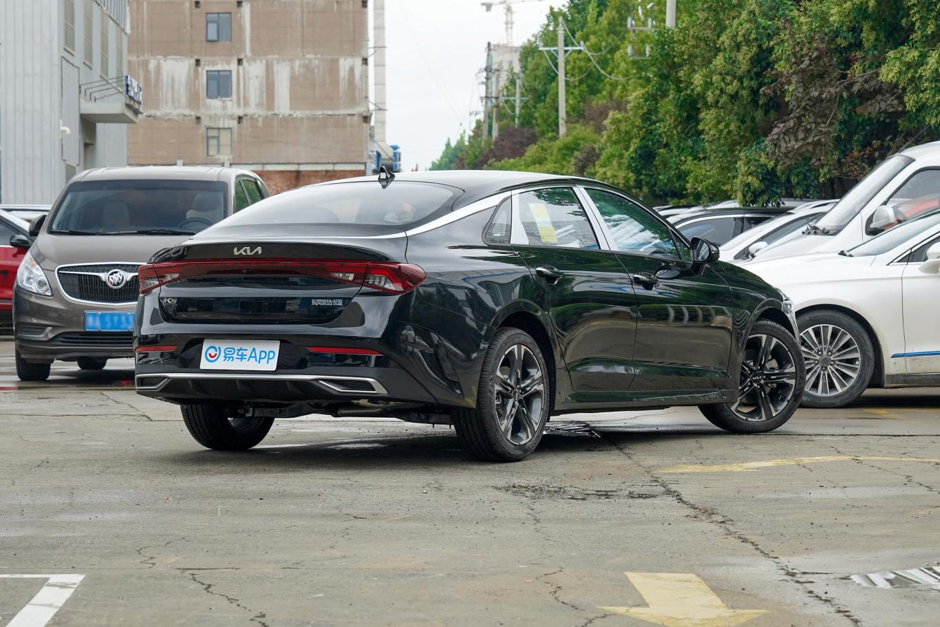 【起亚K5270T CVVD 焕新版侧后45度车头向右水平图片-汽车图片大全】-易车