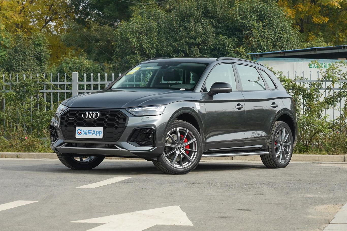 【奥迪Q5L45 TFSI 臻选动感型侧前45度车头向左水平图片-汽车图片大全】-易车