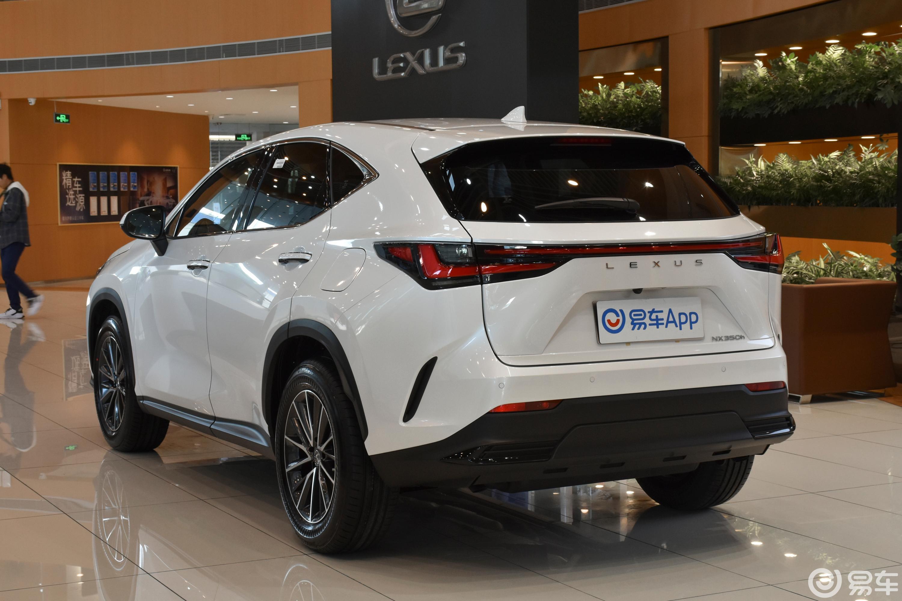 【雷克萨斯NX350h 两驱创悦版侧后45度车头向左水平图片-汽车图片大全】-易车