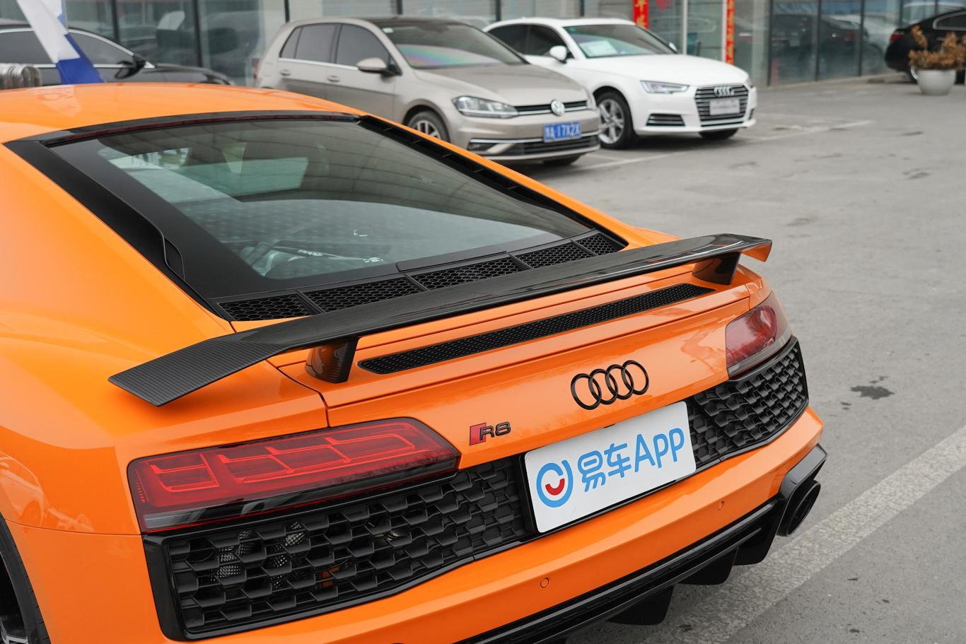 【奥迪R85.2L Coupe Performance车尾特写图片-汽车图片大全】-易车