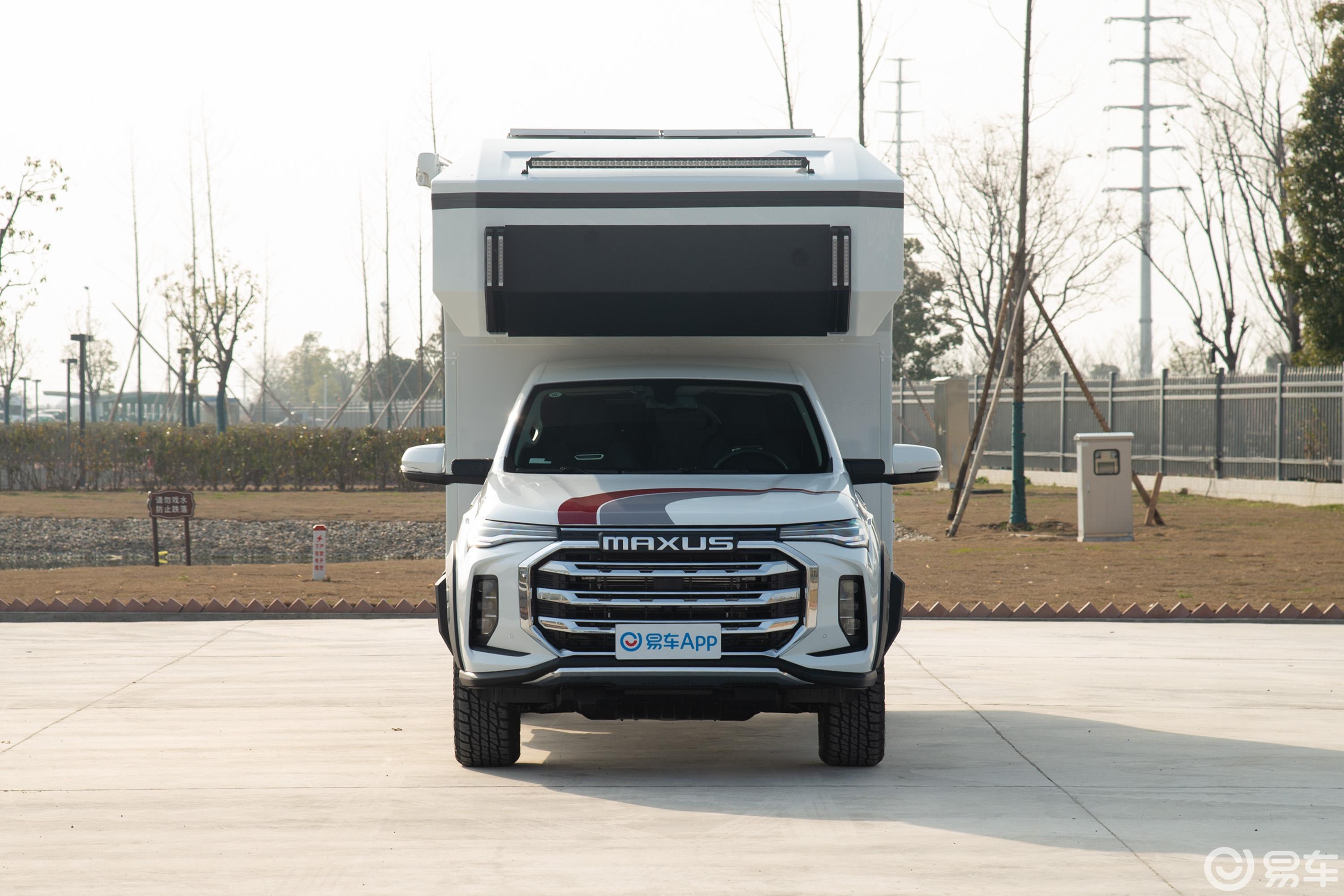 【上汽大通MAXUS T90房车探索家T90 2.0T 皓月白正前水平图片-汽车图片大全】-易车