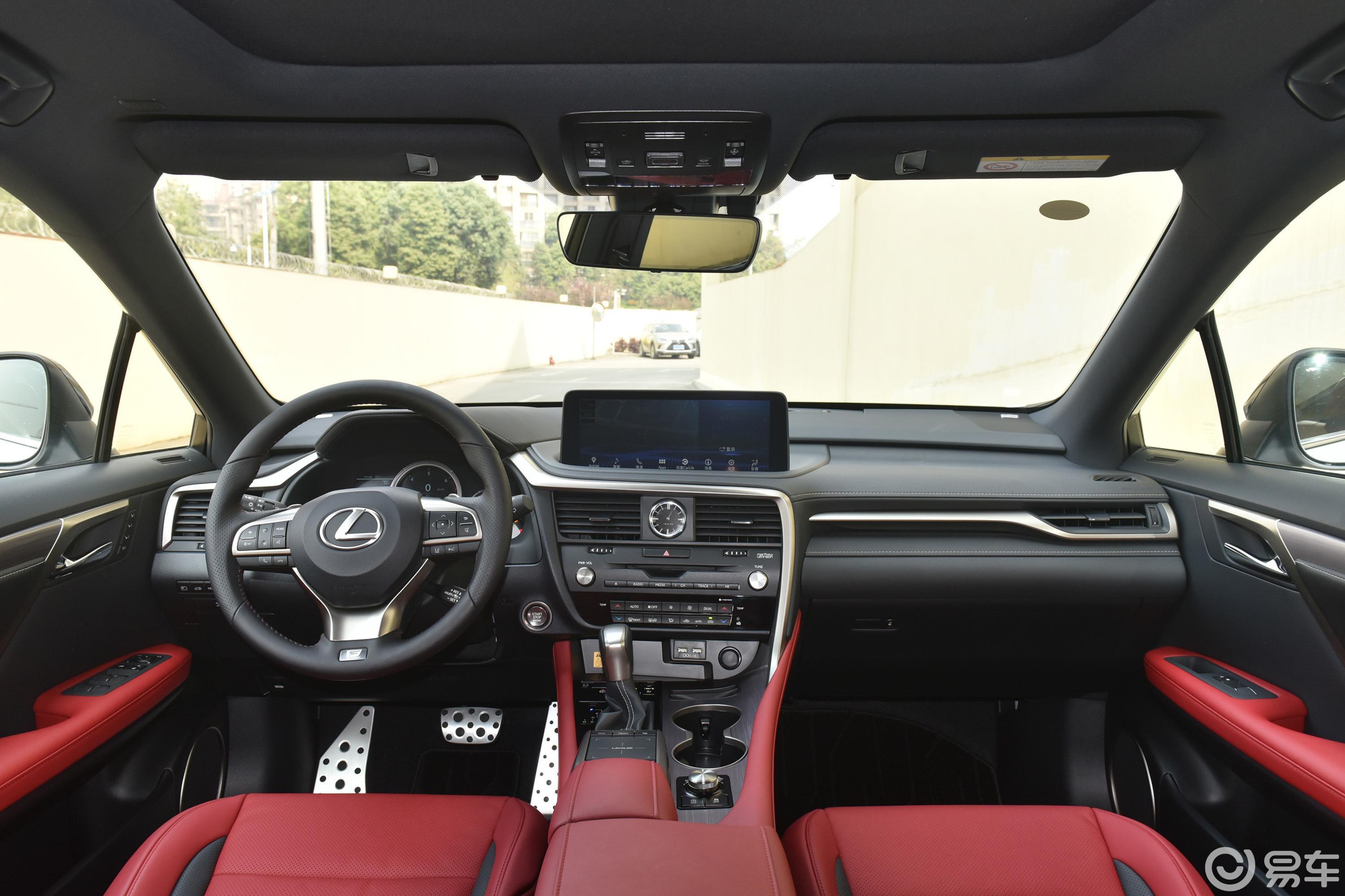 【雷克萨斯RX300 F SPORT内饰全景正拍图片-汽车图片大全】-易车
