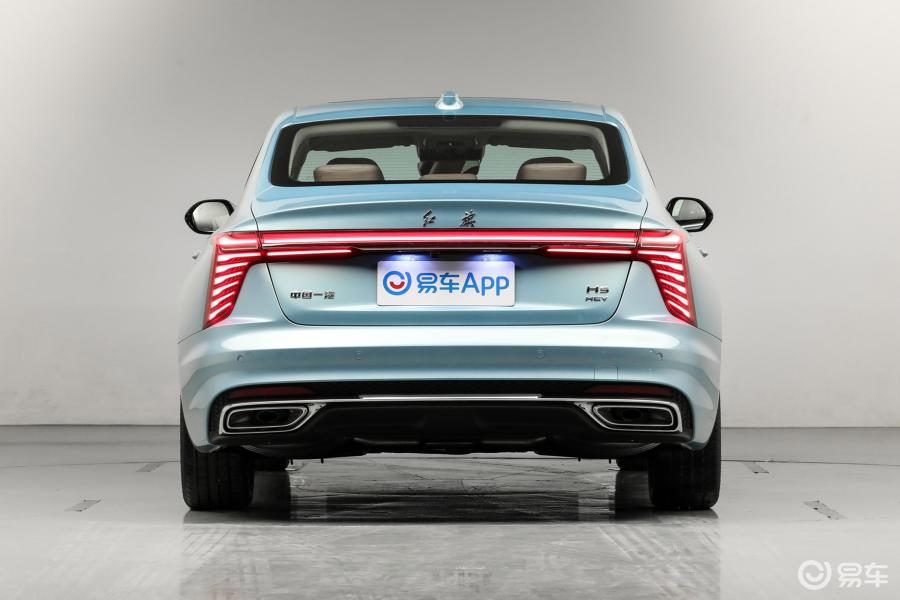 【红旗H52023款混动 1.5T 智联旗领版正后水平汽车图片-汽车图片大全】-易车
