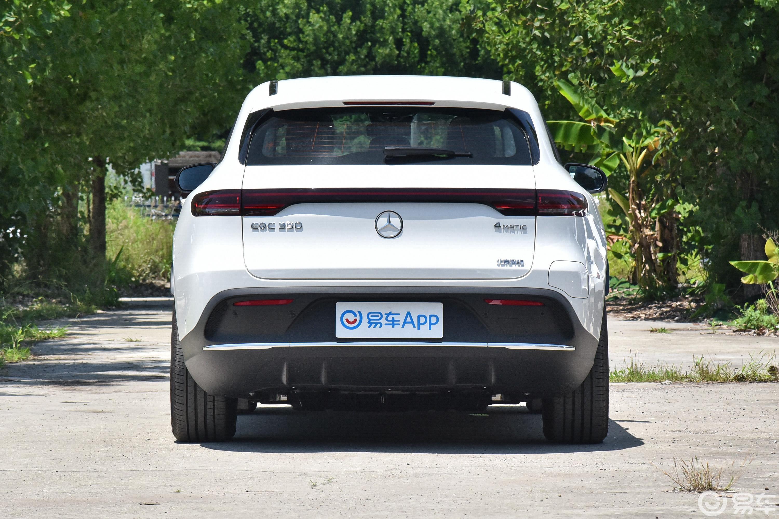 【奔驰EQC改款 EQC 350 4MATIC 特别版正后水平图片-汽车图片大全】-易车