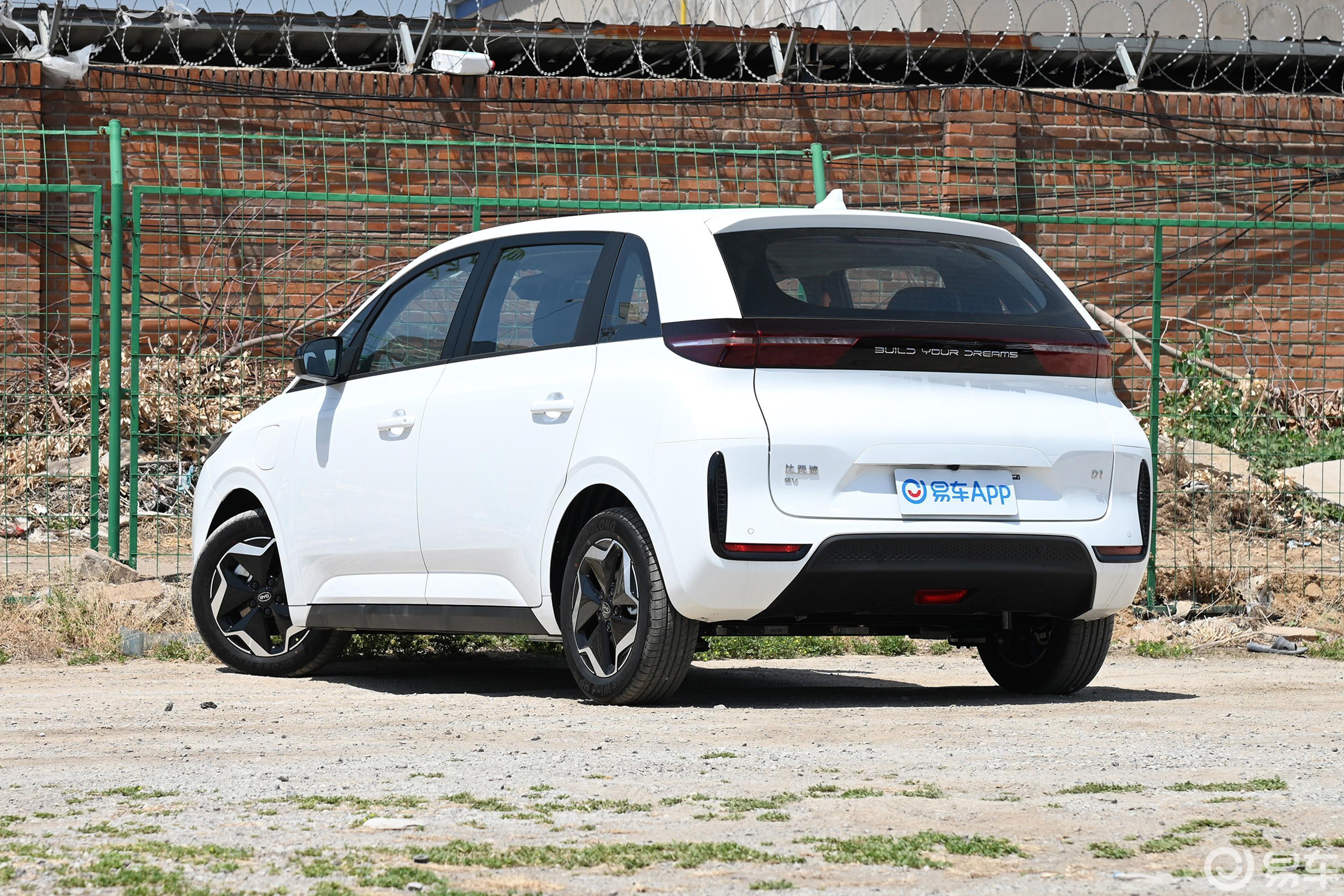 【比亚迪D1418km 舒适版侧后45度车头向左水平图片-汽车图片大全】-易车