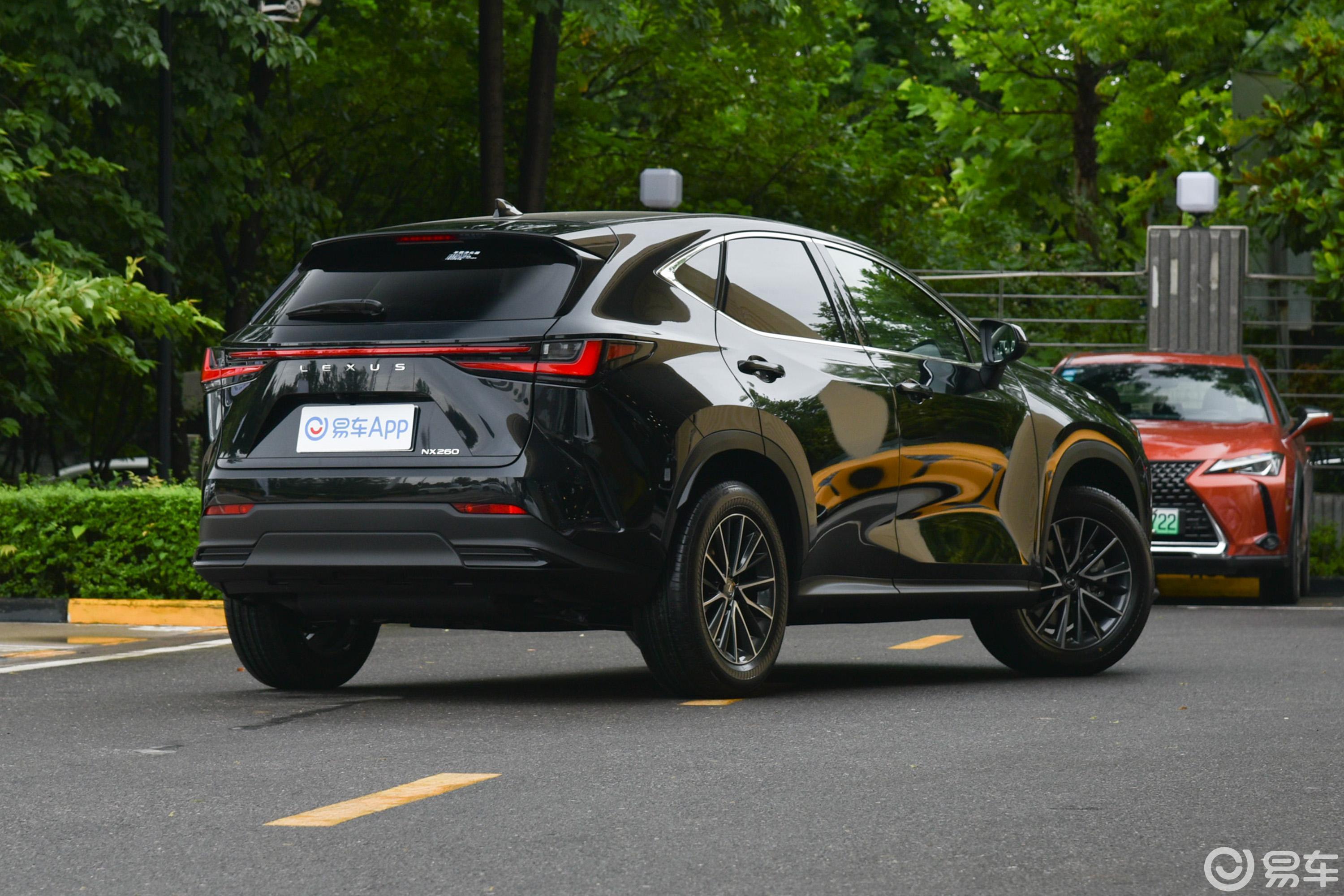 【雷克萨斯NX260 两驱 创悦版侧后45度车头向右水平图片-汽车图片大全】-易车
