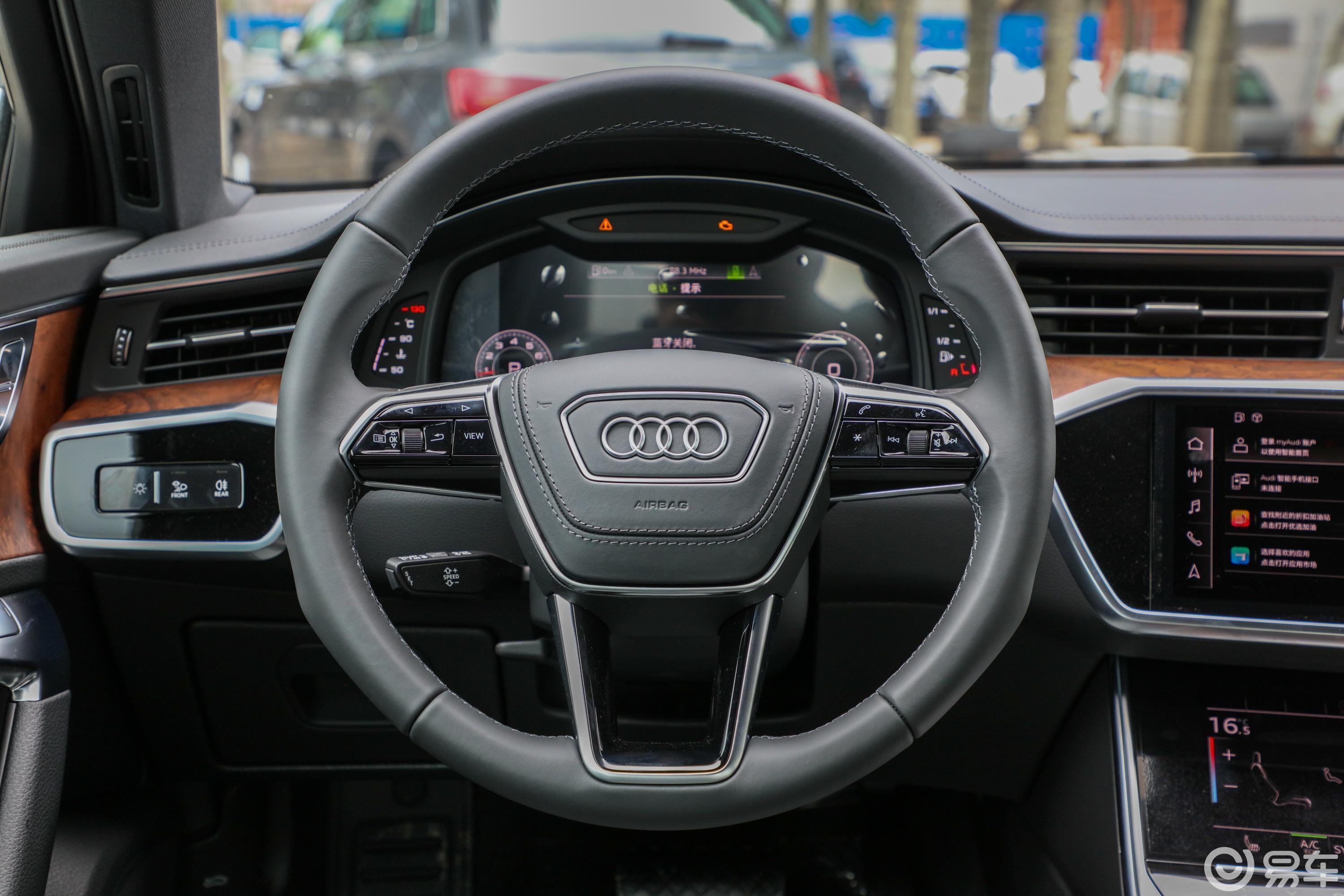【奥迪A6L45 TFSI quattro 臻选动感型方向盘图片-汽车图片大全】-易车