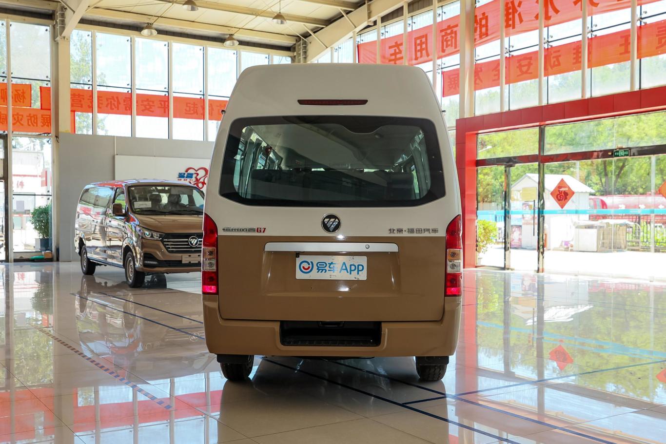 【风景G7商运版 2.4L 长轴高顶明窗 10座 汽油正后水平图片-汽车图片大全】-易车