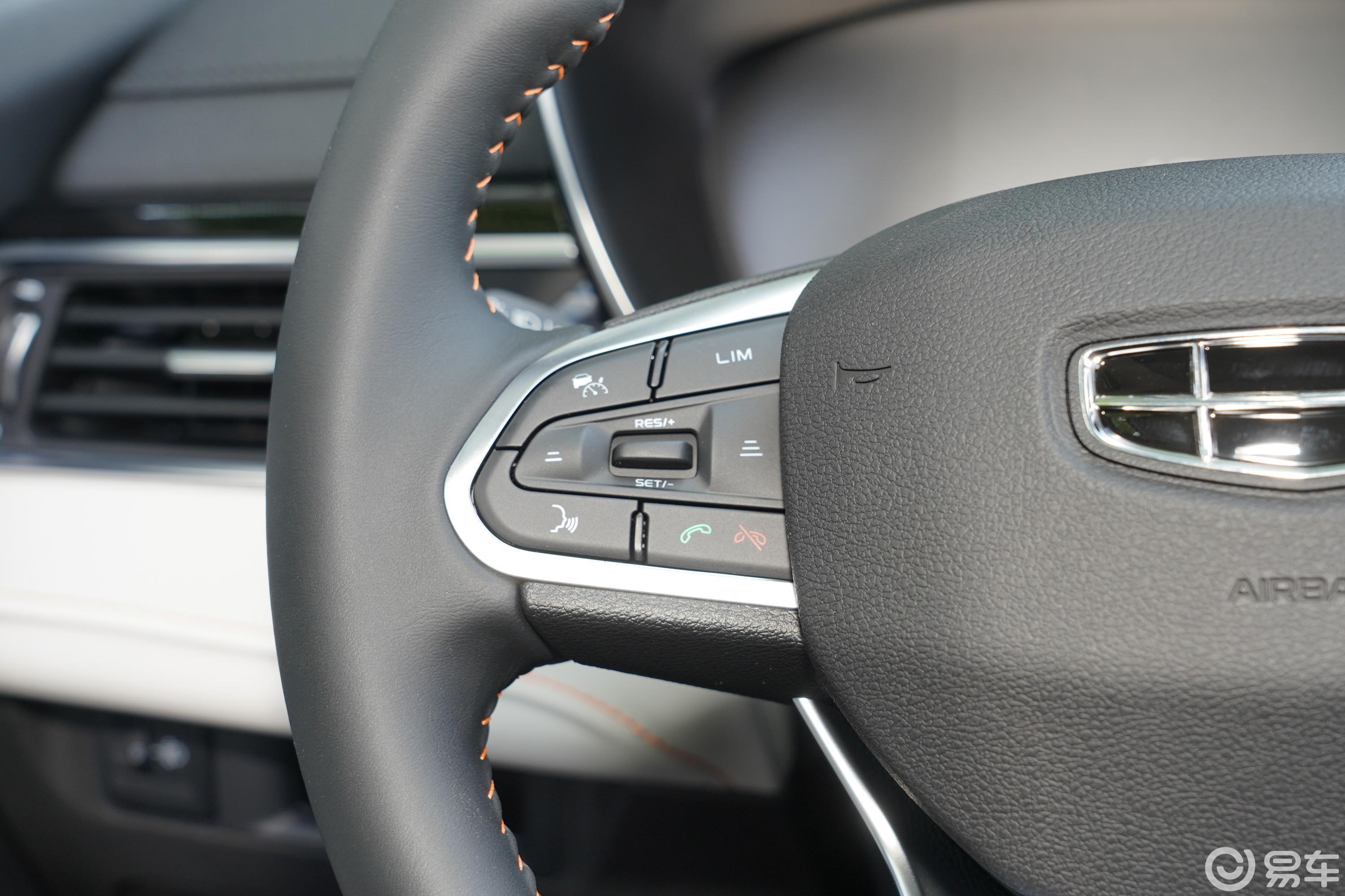 【博越博越X 1.8TD 双离合 两驱 智尚型左侧方向盘功能按键图片-汽车图片大全】-易车