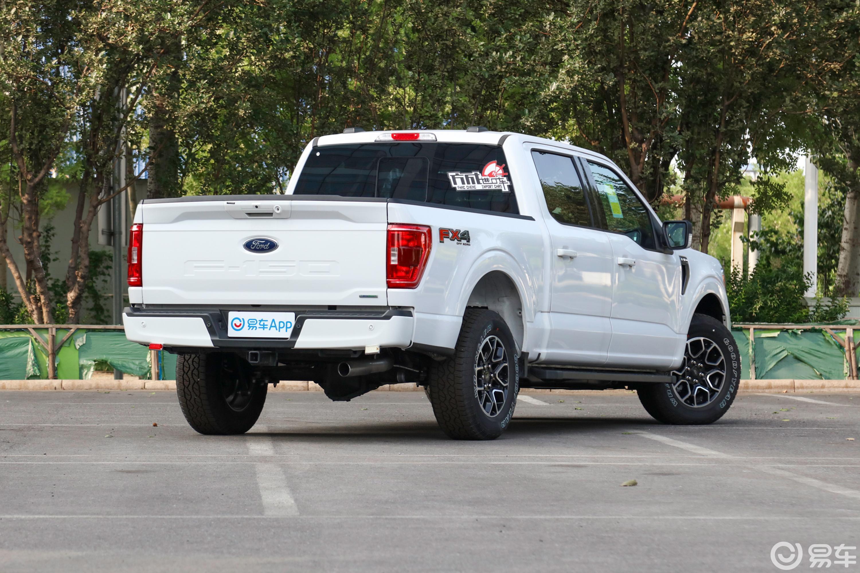 【福特F-1503.5T XLT侧后45度车头向右水平图片-汽车图片大全】-易车