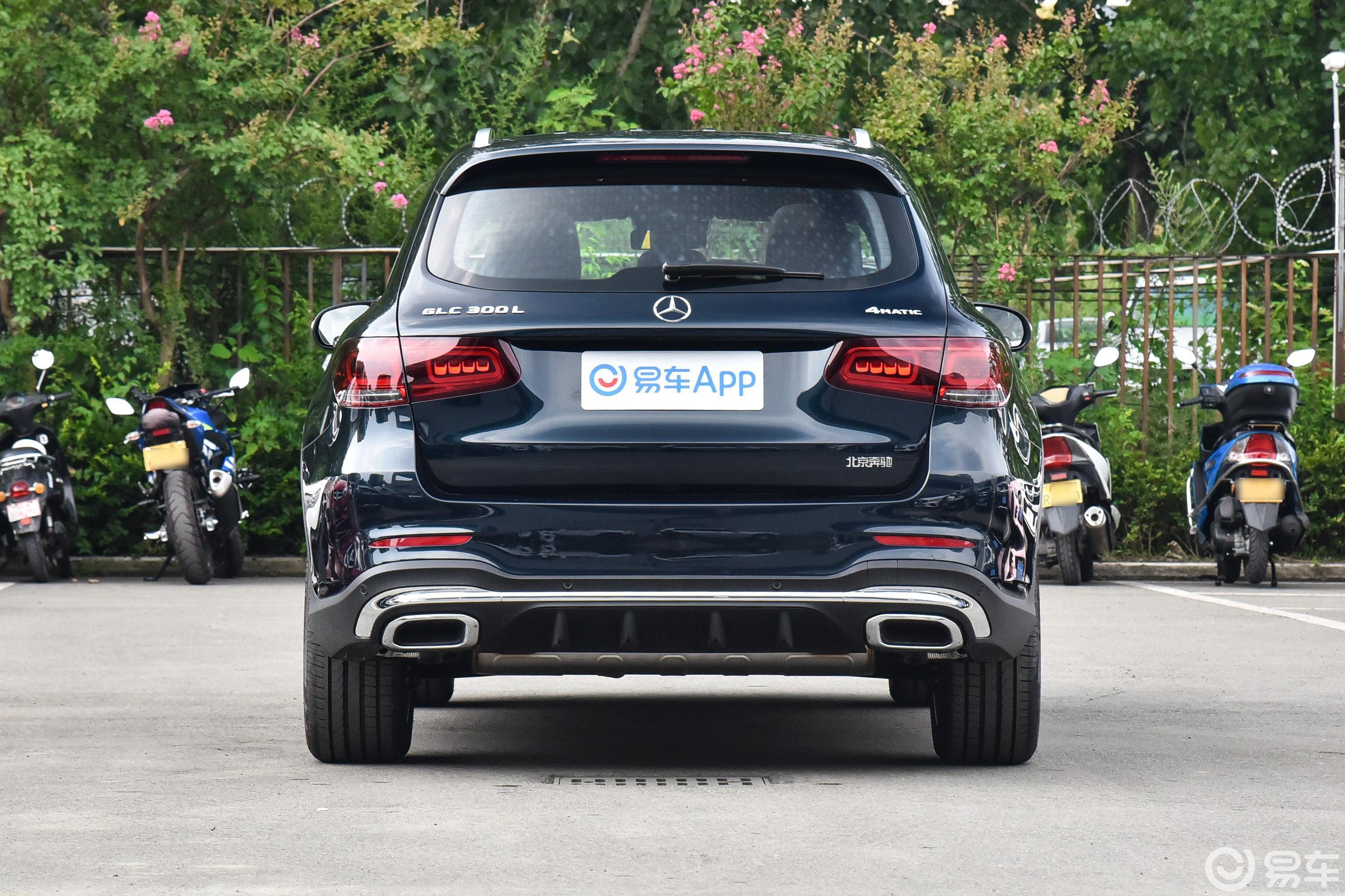 【奔驰GLC改款 GLC 300 L 4MATIC 动感型臻藏版正后水平图片-汽车图片大全】-易车